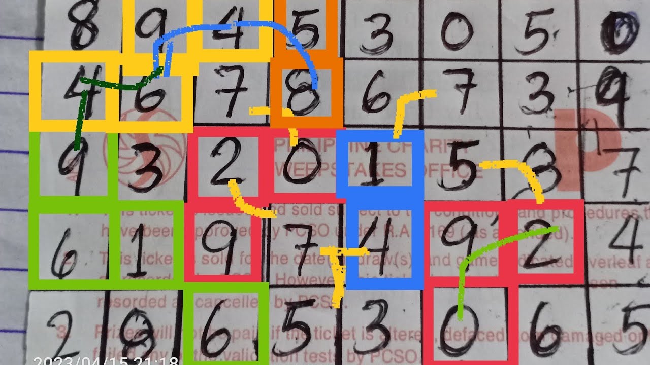 Swertres Probables combinations Guide. April 18, 2023 - YouTube