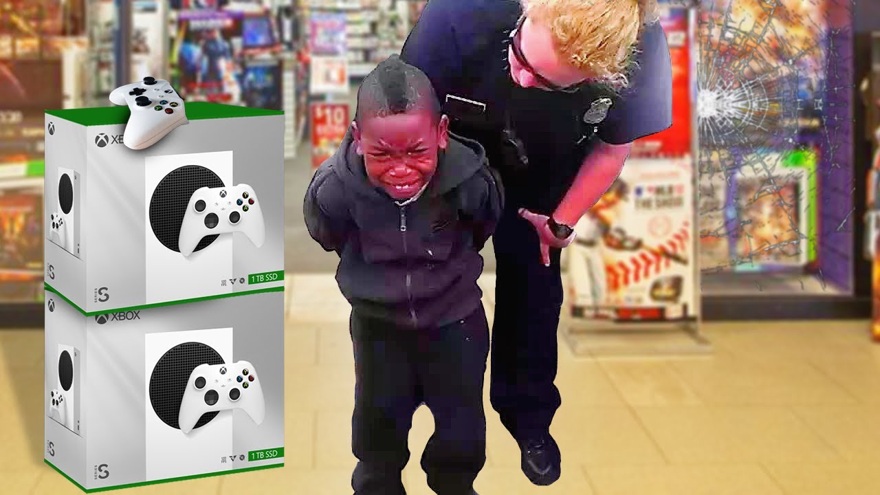 kid caught STEALING BRAND NEW XBOX... (BIG MISTAKE) - YouTube
