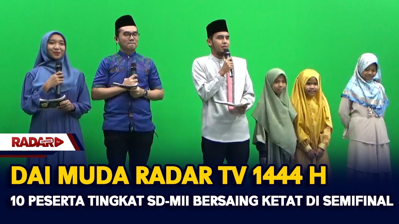 Dai Muda Radar TV 1444 H, 10 Peserta Tingkat SD/MI Bersaing Ketat Di ...