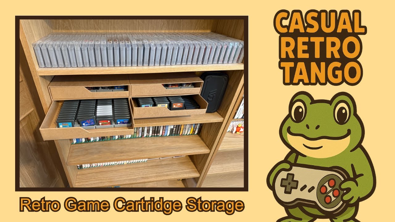 How I Organize My Game Cartridges – Storage Tips for Collectors - YouTube