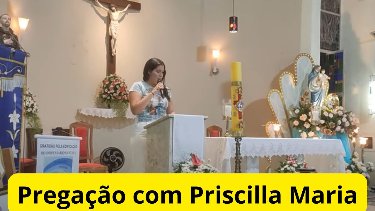 Pregação da segunda noite Mariana com Priscilla Maria - YouTube