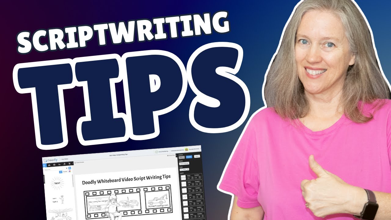Scriptwriting tips - YouTube