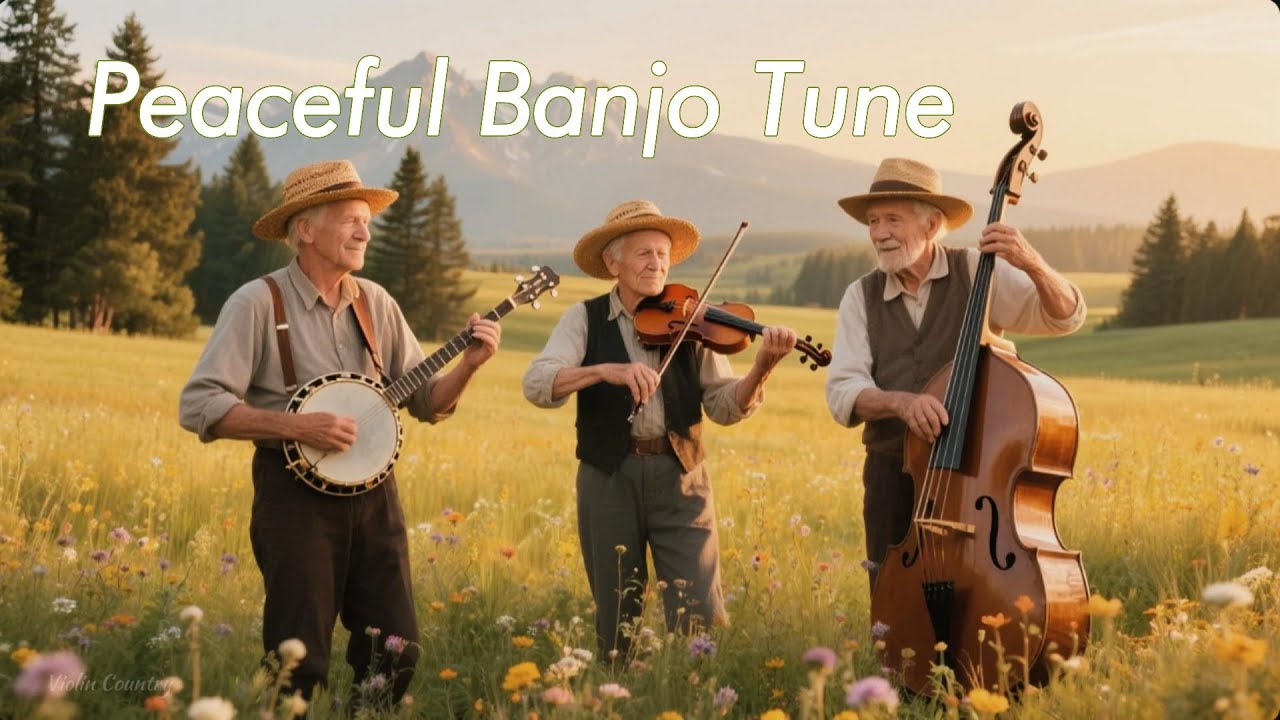Peaceful Banjo Music for Relaxation | Calm Country Instrumental BGM ...