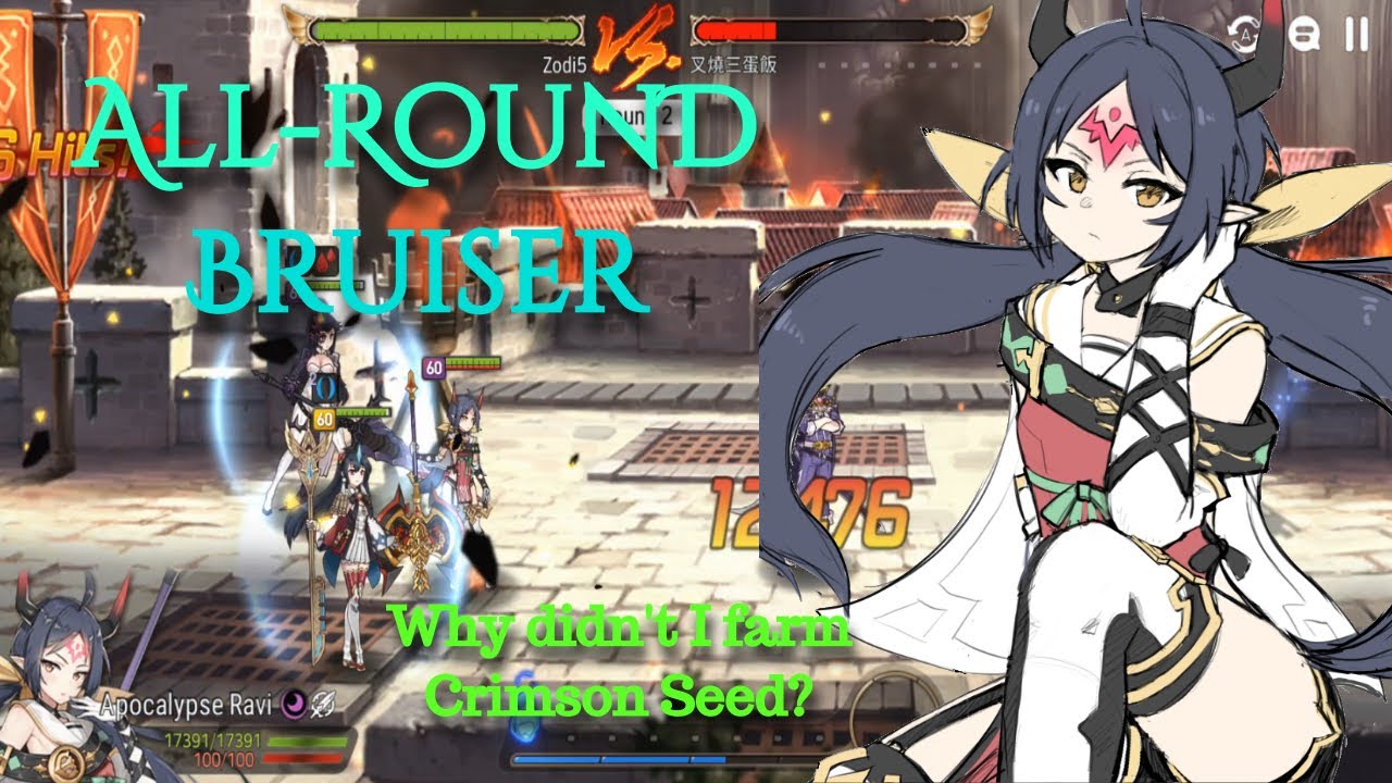 [E7] +15 Apocalypse Ravi in Guild Wars?! 268% CDMG Bruiser!! *Stats in ...