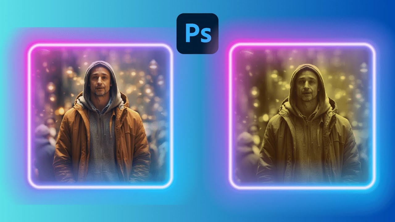 Photoshop Tutorial: How To Create A Duotone Color Grading Effect In ...