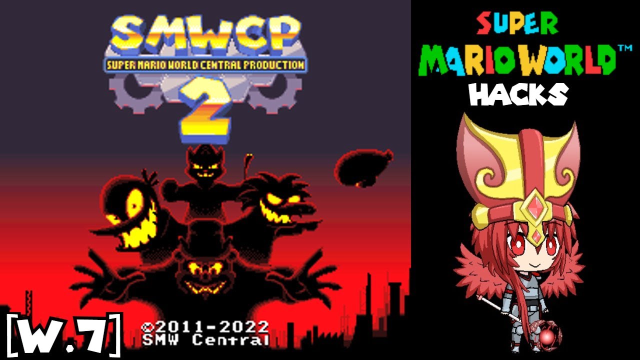 SMW Hack: SMWCentral Production 2 - World 7 - YouTube