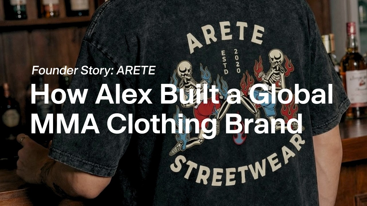 How Alex Built a Profitable MMA Clothing Brand Without Holding ...