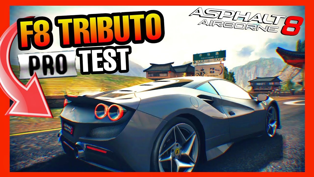 FERRARI TURBO POWER!?!|Asphalt 8 Ferrari F8 Tributo Full Pro Testdrive ...