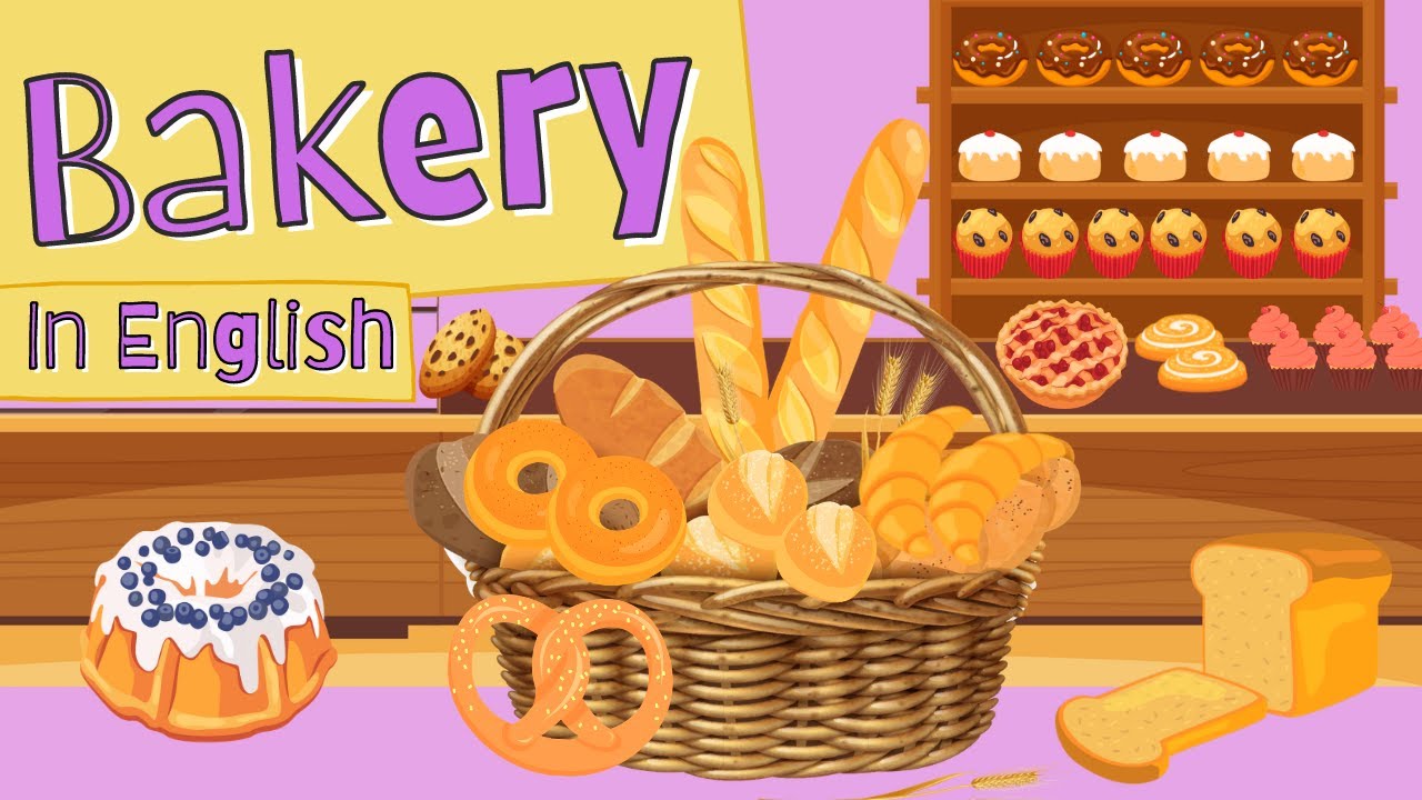 Bakery | Learn the names of bakery items | Bakery flashcards | Fırın ...