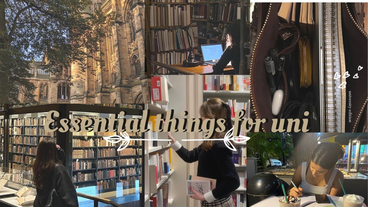Ultimate University Essentials Guide: What You REALLY Need! - YouTube