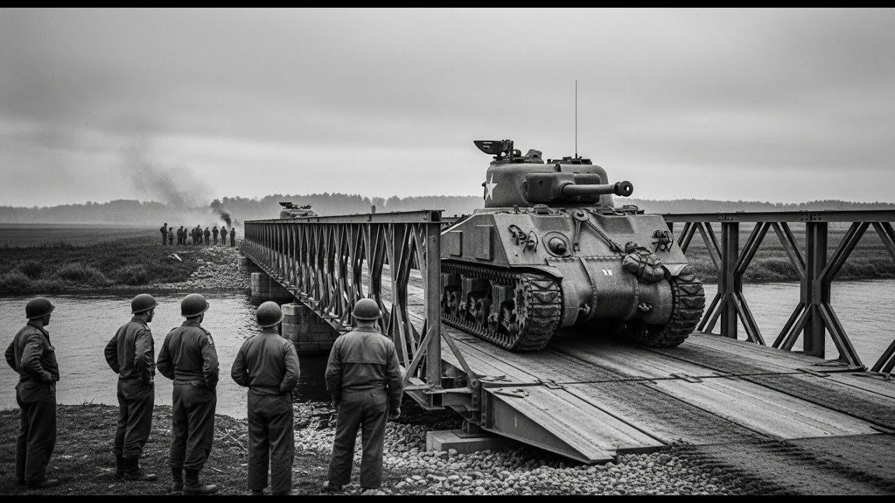 How British Engineers Built Bailey Bridge in 45 Minutes Under German ...