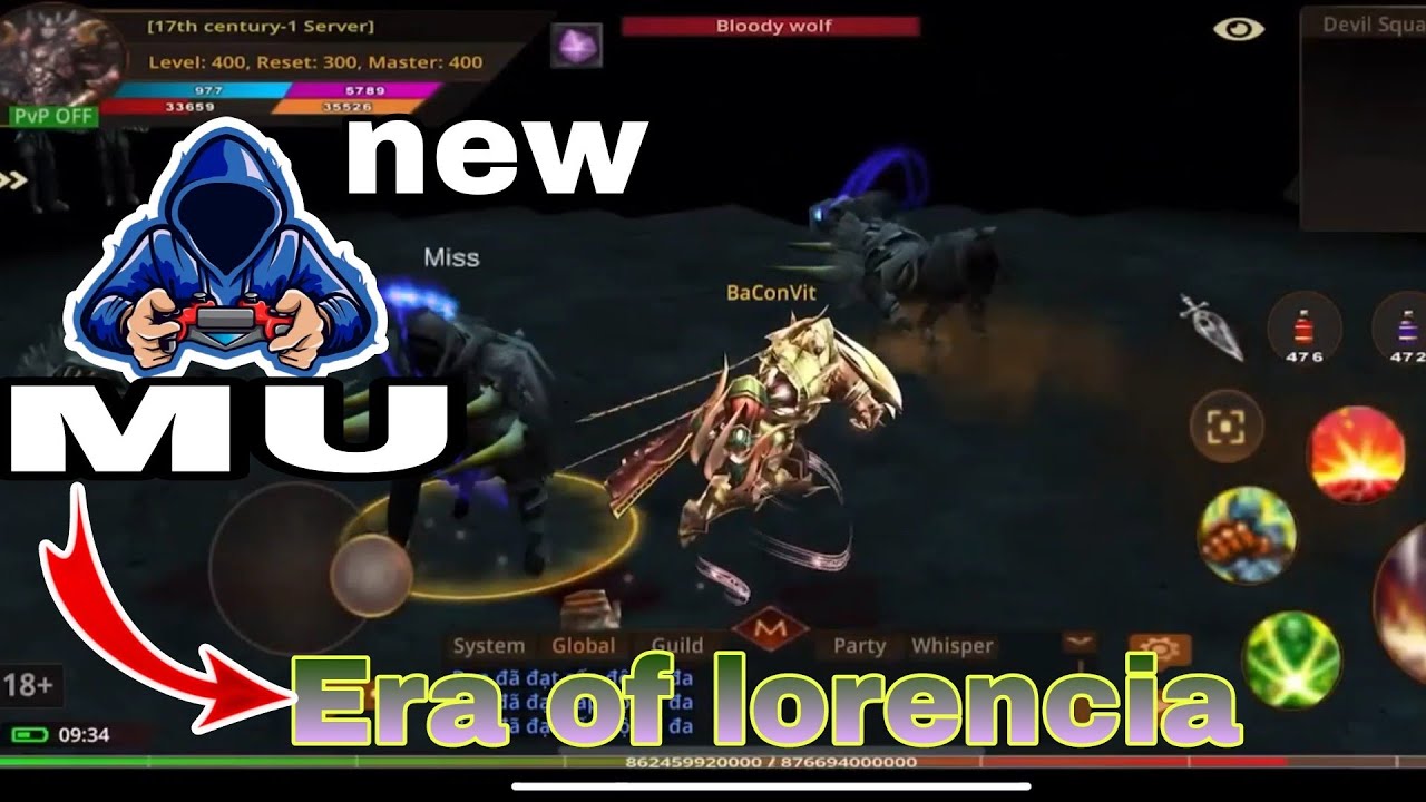 New MU mobile | Era of lorencia sắp ra mắt - YouTube