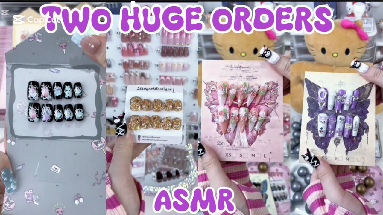 TWO HUGE ASMR PACKING ORDER😻💕(ASMR)||SMALL BUSINESS - YouTube