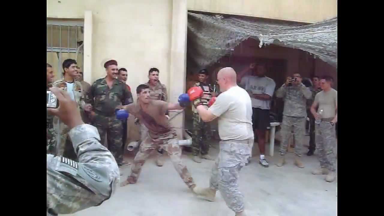 Iraq VS U.S. Boxing Bout 5 - YouTube