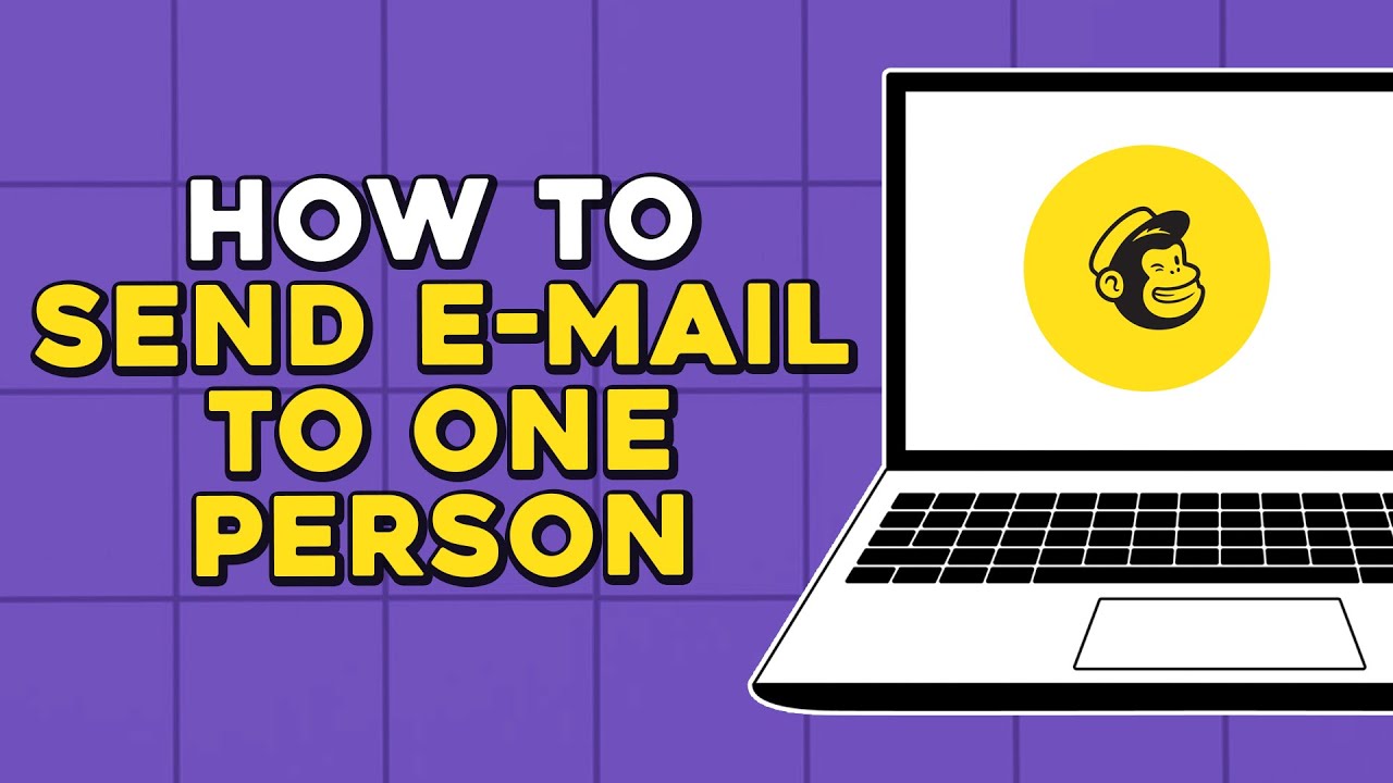 How To Send Email To One Person on Mailchimp (Quick Tutorial) - YouTube