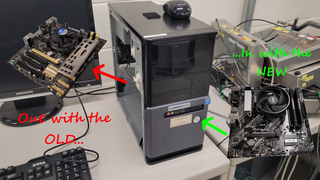 Old Worn Out Haswell PC Gets A New Lease On Life - YouTube