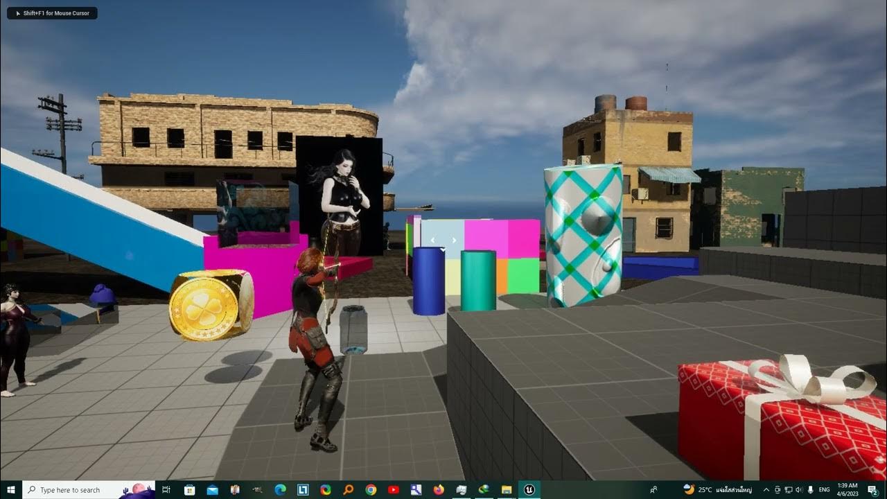 Unreal Engine 5 ทดสอบ Compare Reverb effect - YouTube