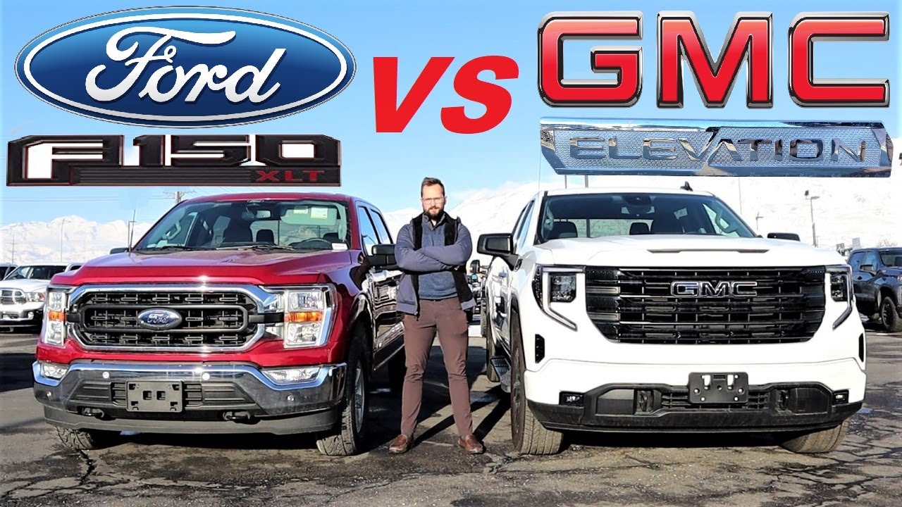 2023 Ford F-150 XLT VS 2023 GMC Sierra 1500 Elevation: Which ...