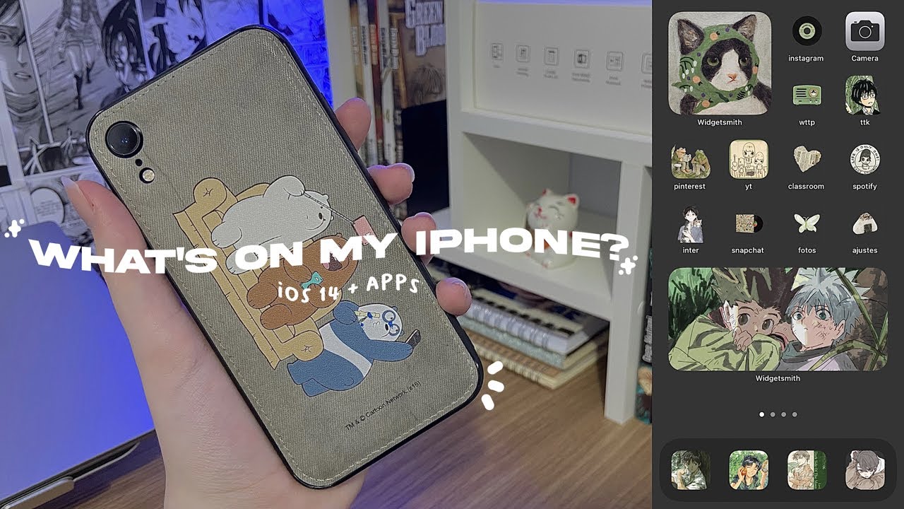 what’s on my iphone xr? 🍣:: [anime ios14 + apps!] - YouTube