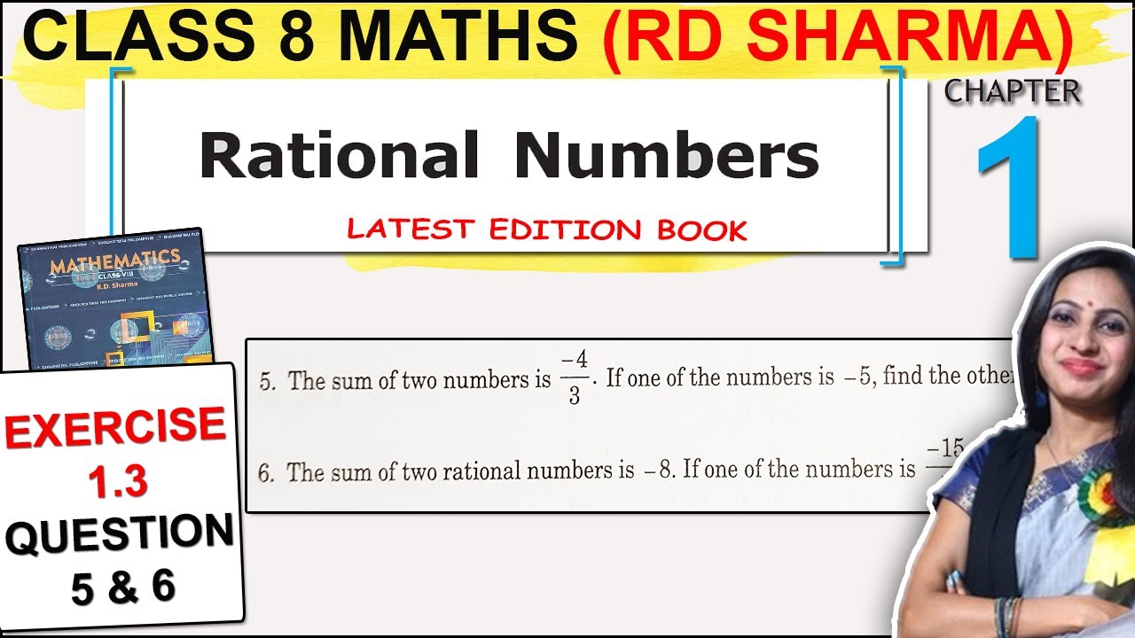Class 8 Maths RD Sharma Solutions | Chapter 1 Exercise 1.3 Question 5 ...