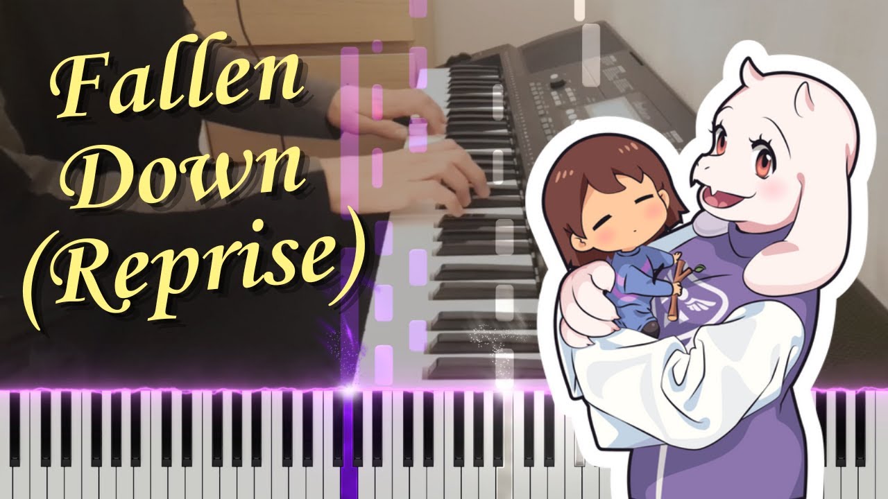 Fallen Down (Reprise) - Undertale OST: 085 | Toby Fox - Piano Cover ...