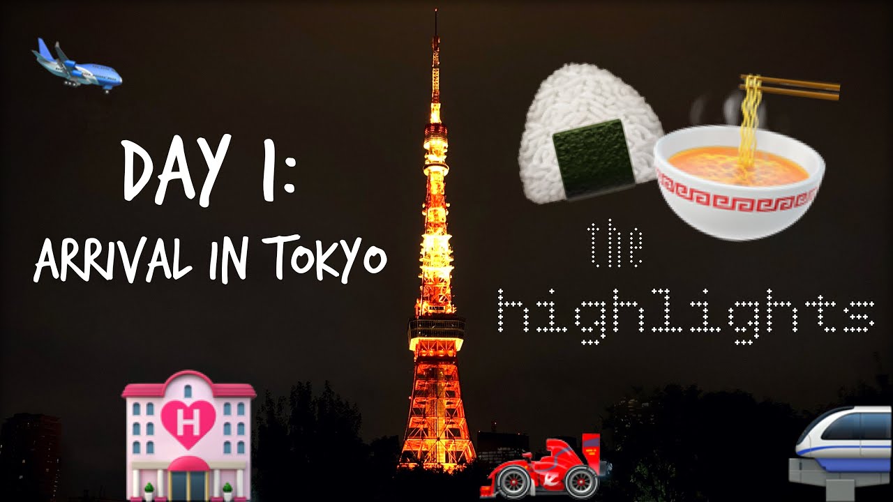 Day 1: Arrival in Tokyo | Japan Trip 2019 - YouTube