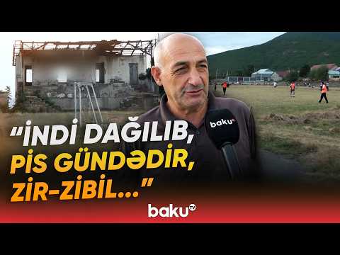 “Kimsə yiyəlik etsə...” | Oğuz stadionu görün nə halda qalıb - Baku TV