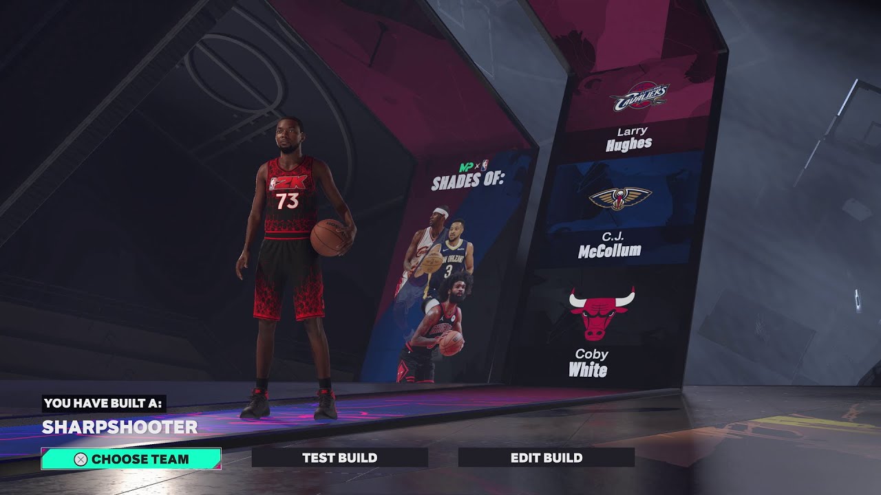 NBA 2K25 RARE BUILDS - SHARPSHOOTER - YouTube