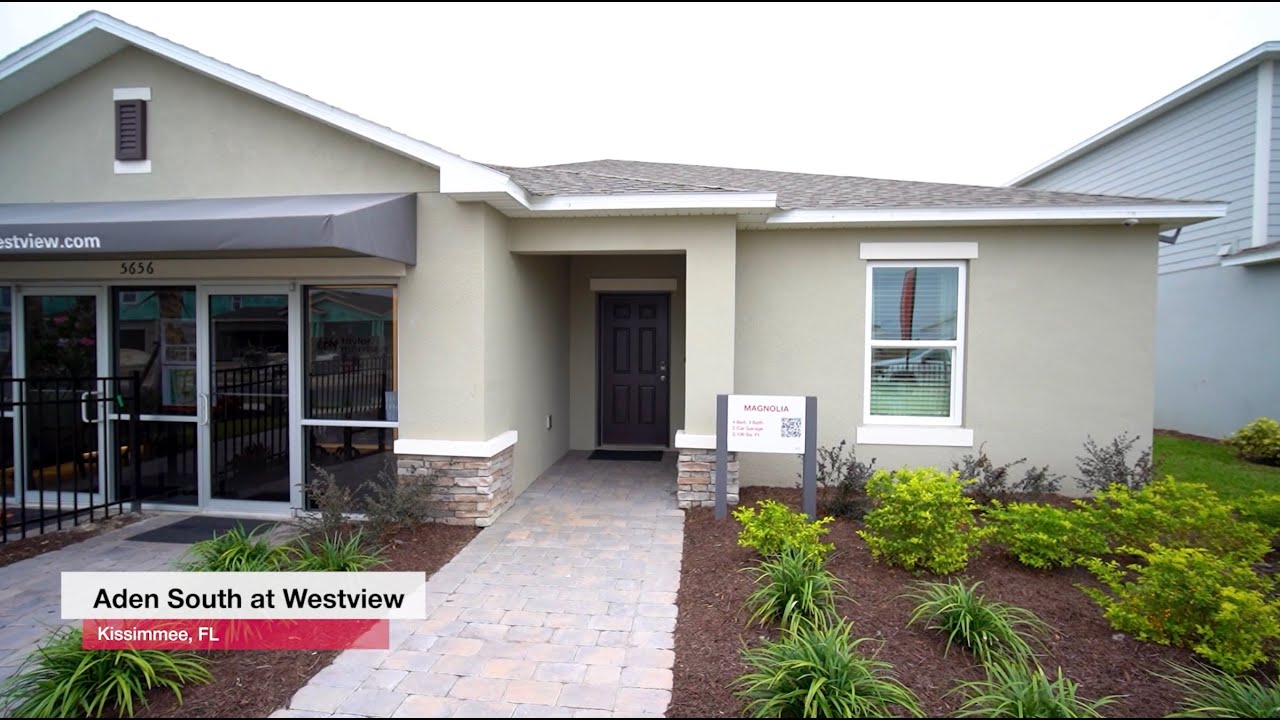 The Magnolia Model at Aden South at Westview | Kissimmee, FL - YouTube