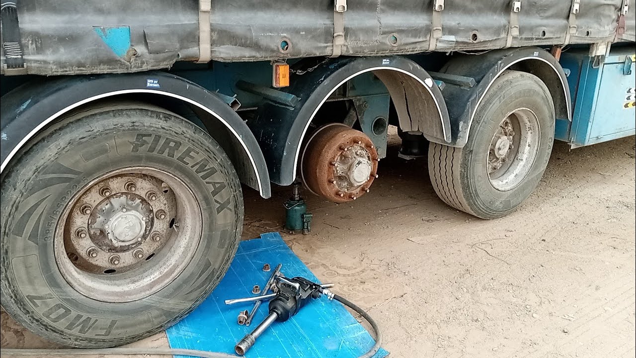 firemax truck tire puncture repair|Volvo punchar repair|Pardesi Ali ...