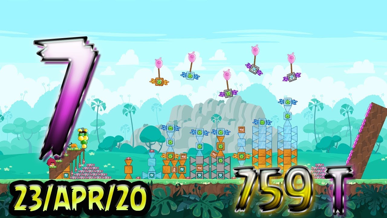 Angry Birds Friends Level 7 Tournament 759 Highscore POWER-UP ...