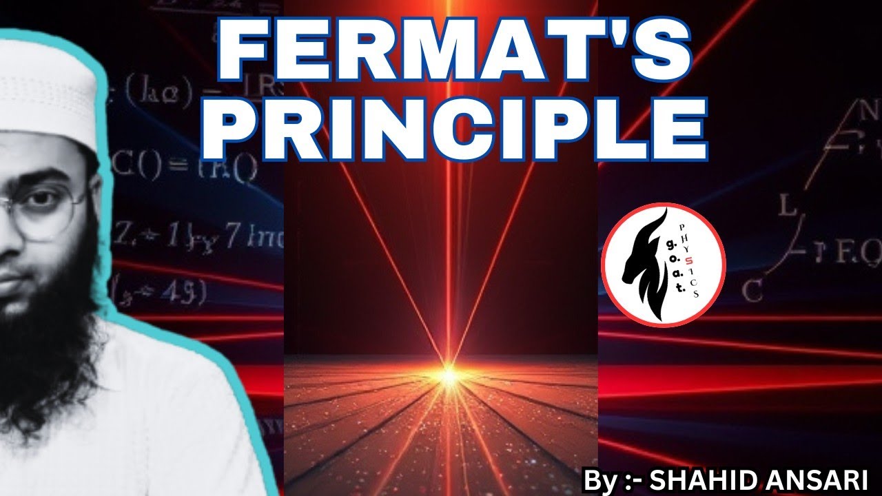 Class XII- Refraction Basic,Fermat's Principle .@PhysicsWallah - YouTube