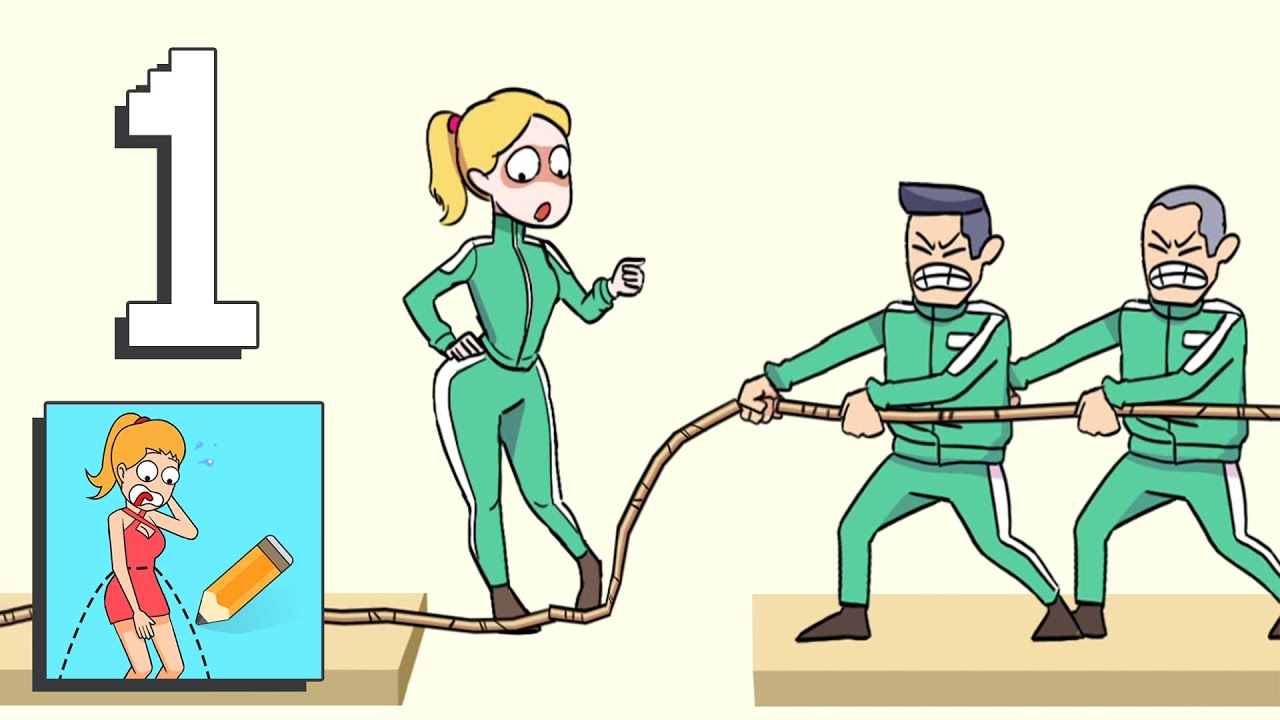 Draw puzzle: Train your brain SQUID GAME - YouTube