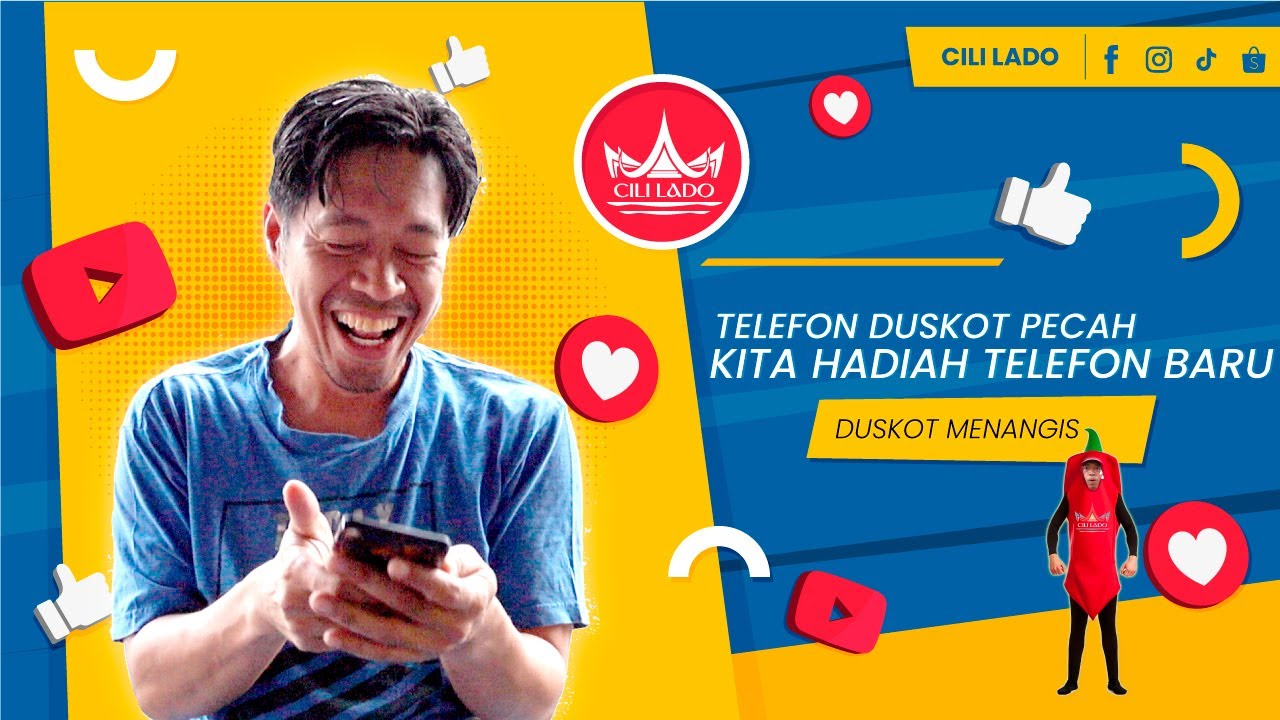 Telefon Duskot Cili Lado H@ncur dan Pec@h! Kita hadiah telefon baru ...
