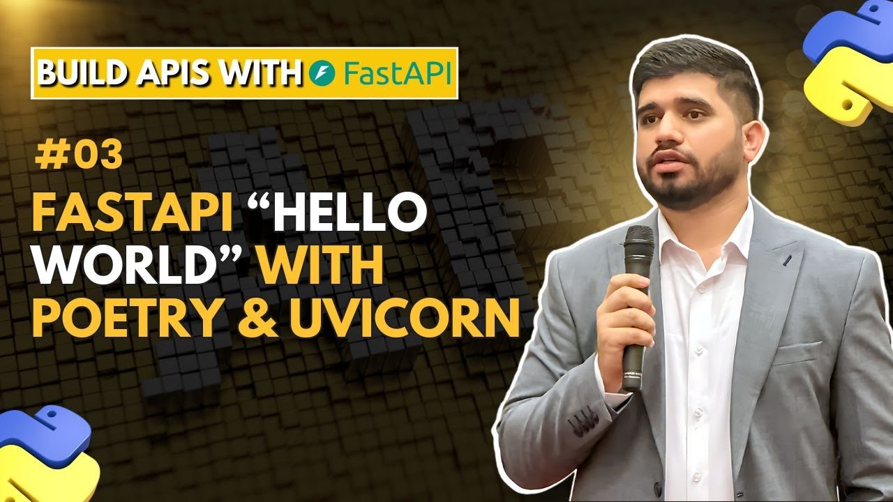 3 Fastapi With Poetry And Uvicorn Hello World Fastapi Python