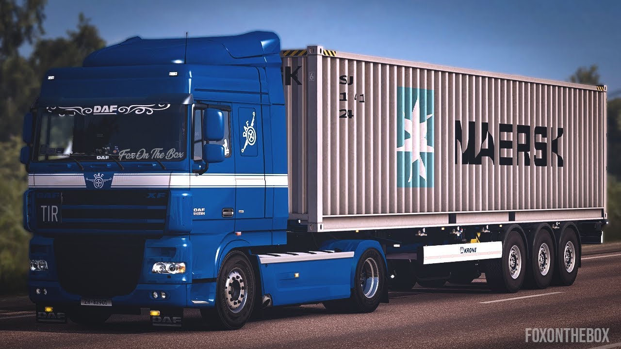 Real Company Container Trailers *Ownable* | Euro Truck Simulator 2 Mod ...