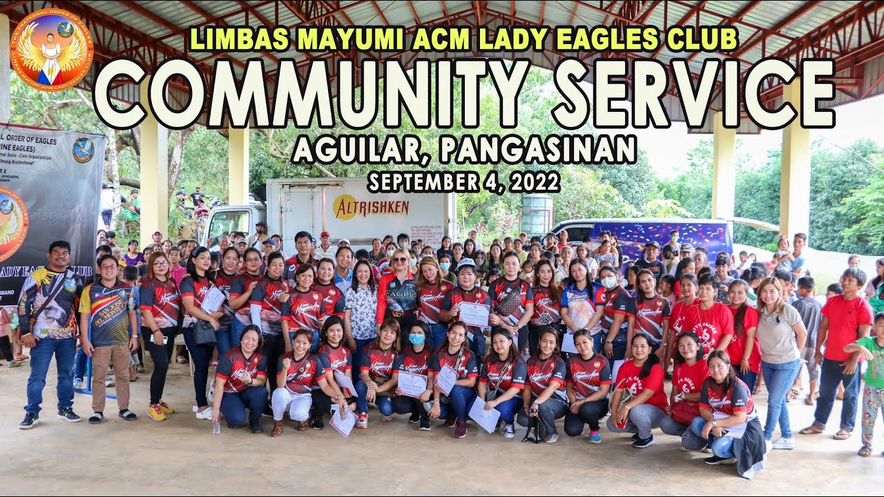 LIMBAS MAYUMI ACM LADY EAGLES CLUB @ AGUILAR PANGASINAN - YouTube