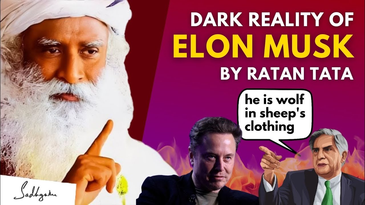 🔴DEEP ANALYSIS of RATAN TATA | Why He Thinks Elon Musk is WOLF in SHEEP ...