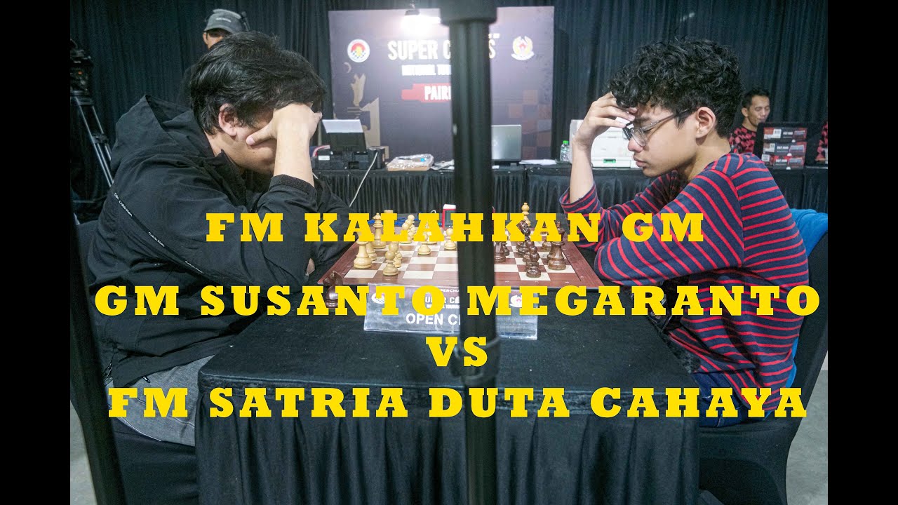 SUPER CHALLENGE SUPER CHESS NATIONAL TOURNAMENT 3, GM SUSANTO MEGARANTO ...