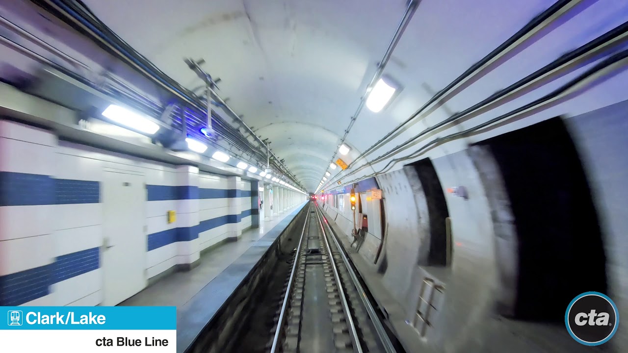 CTA's Ride the Rails: Blue Line to Forest Park Time-lapse (2019) - YouTube