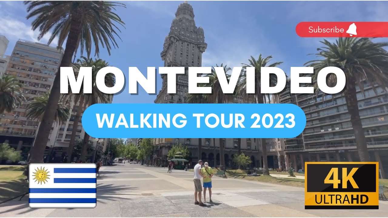 [4K] Walking Tour Montevideo 2023 | Morning Walk 11AM | Old City - YouTube