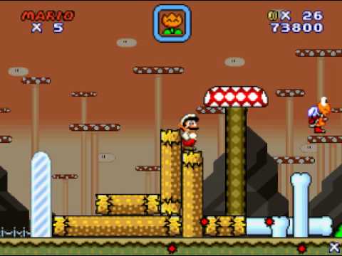 New Super Mario Adventure 5 the evening sunset - YouTube