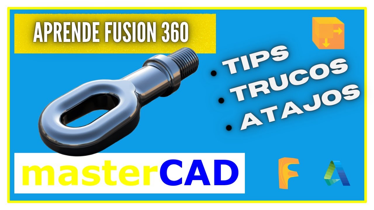 Cómo modelar un Tirón en FUSIÓN 360 para Análisis de Elementos Finitos FEM - masterCAD - YouTube