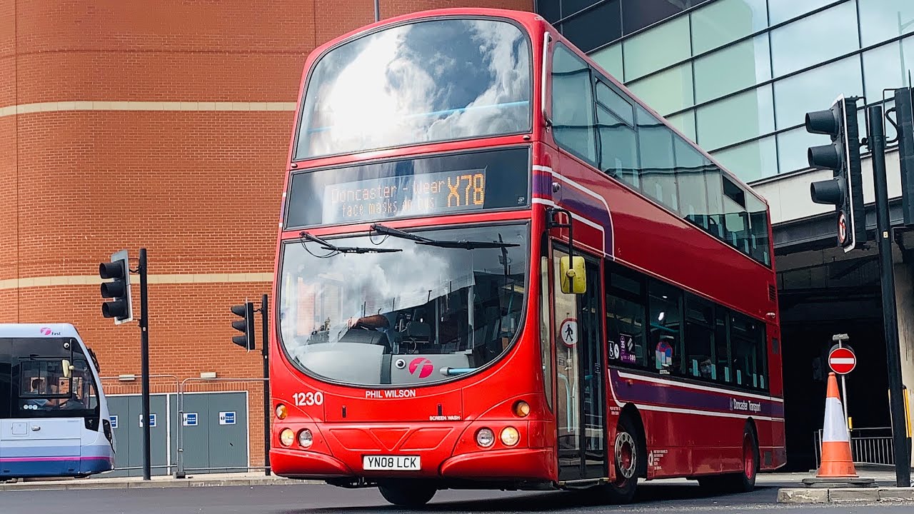 First Bus Doncaster 37230 On X78 From Doncaster To Sheffield Via ...