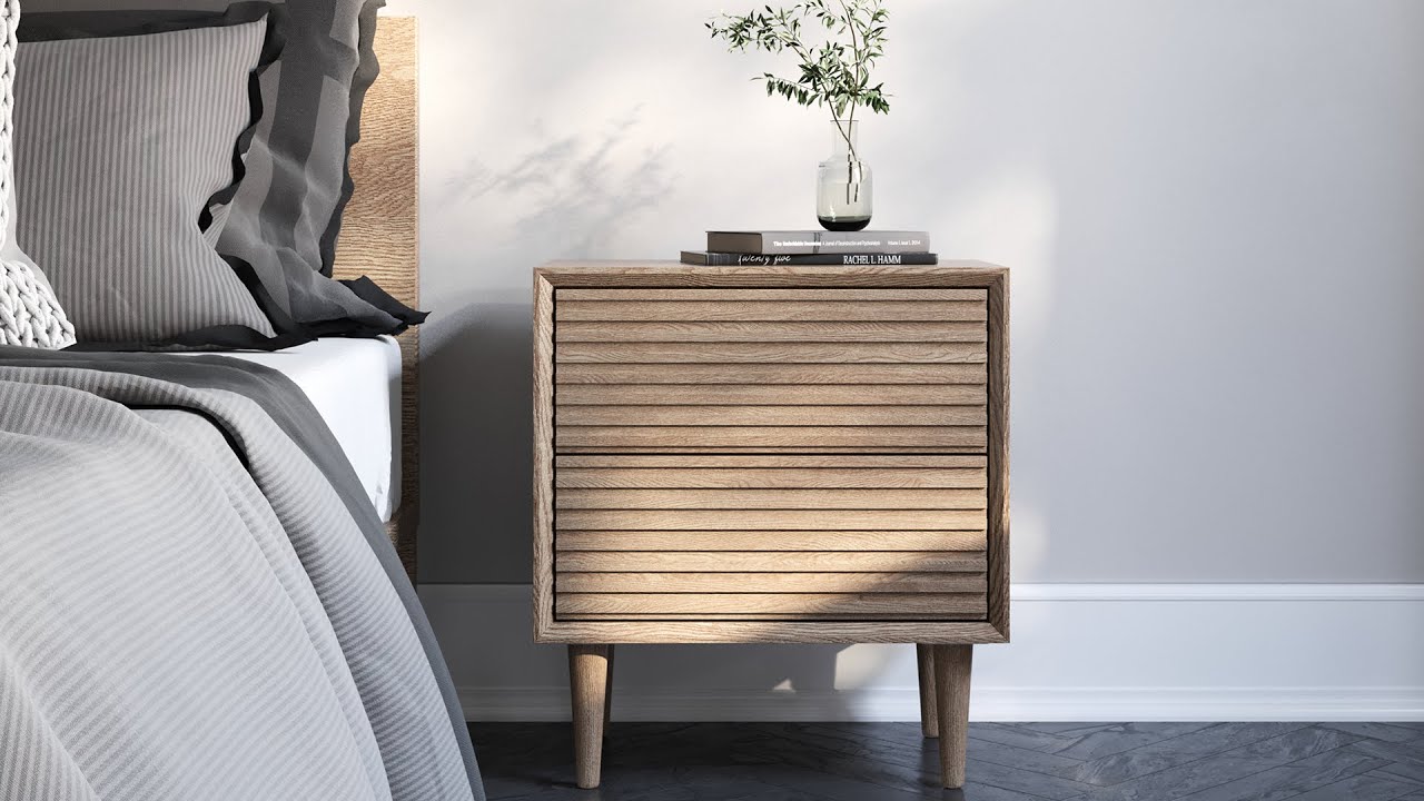 Emma Bedside Table | From Prototype to Finished Product - YouTube