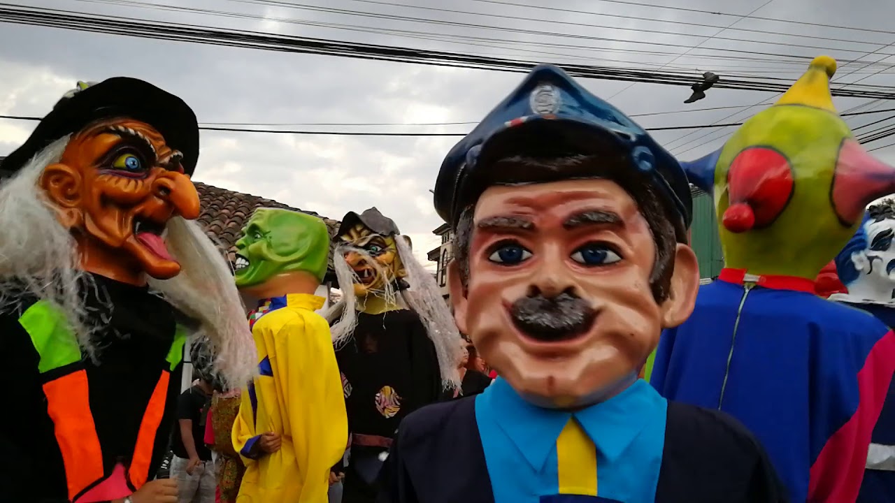 Mascarada Escazuceña y Cimarrona Heredia X Media Calle (Domingo 17/02 ...