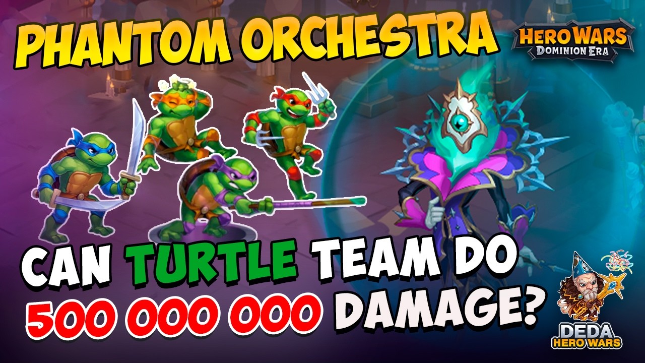 New Best Team — 500 000 000 damage vs Phantom Orchestra with Ninja ...
