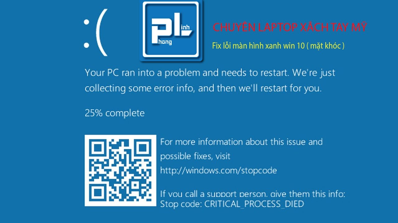 Fix BSOD Windows 10 Watchdog sys Laptop Phong Linh - YouTube