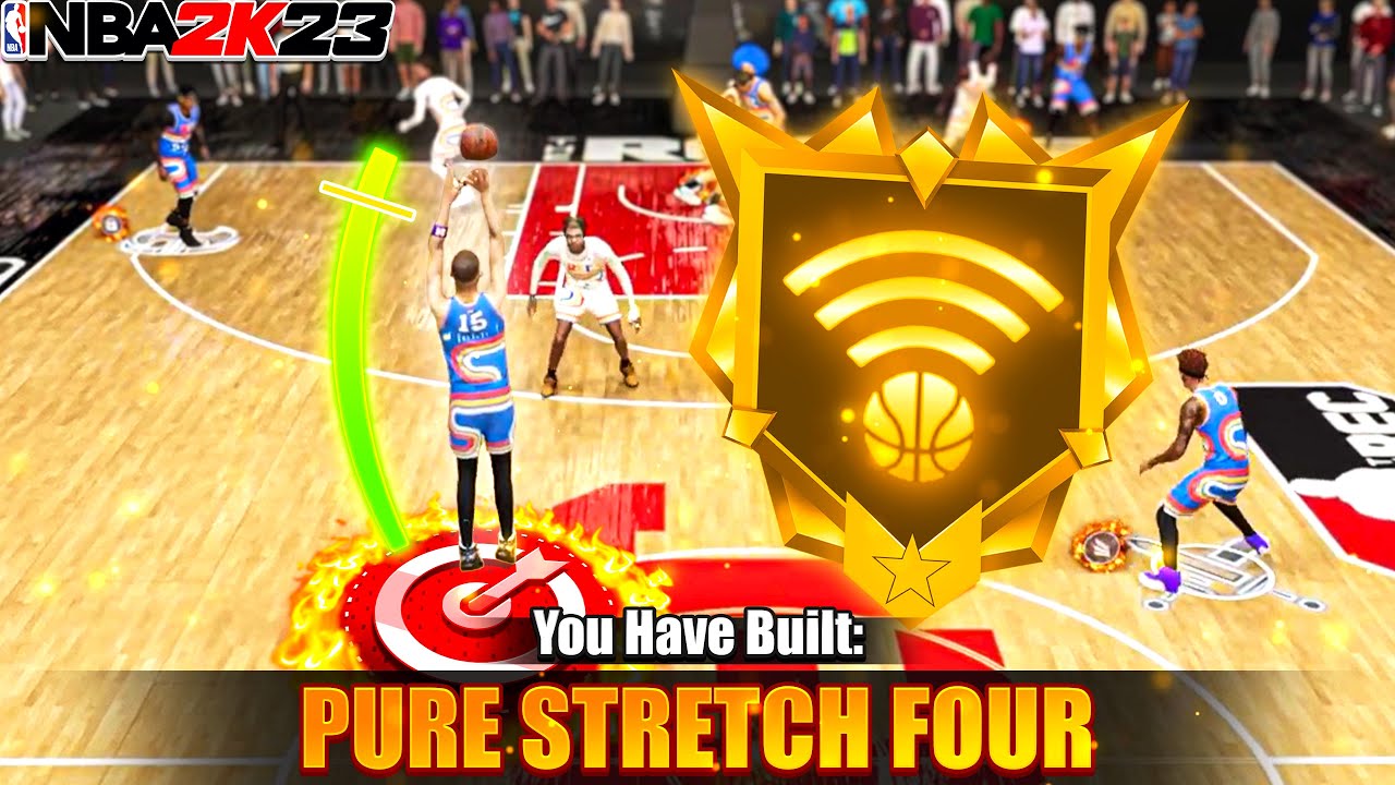 This 7' PURE STRETCH FOUR is UNGUARDABLE in NBA 2K23! - YouTube