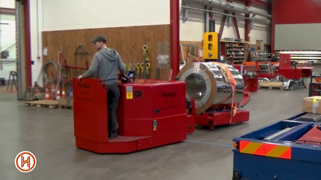 Ride-on Tugger | Hedin USA - YouTube